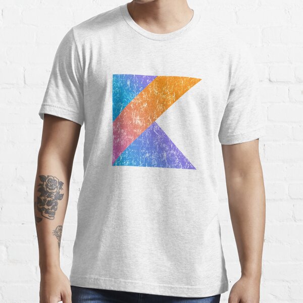 "Kotlin Programming Language Retro Style " T-shirt for Sale by vladocar ...