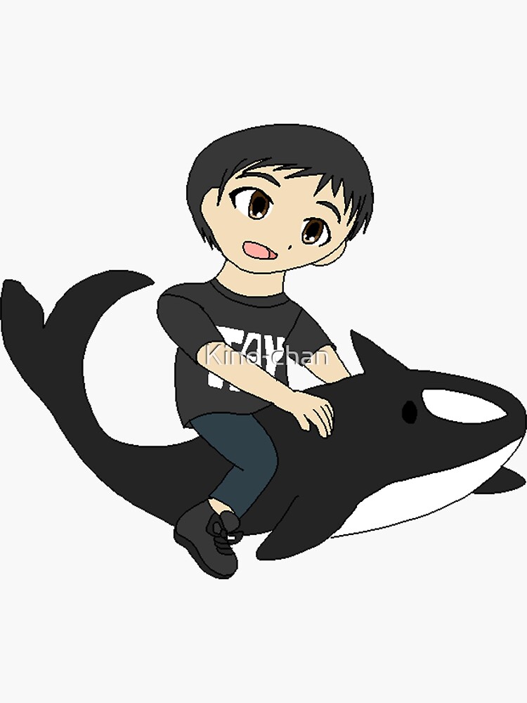 "TayNew Chibi set 4: Tay & Orca" Sticker by Kino-chan | Redbubble