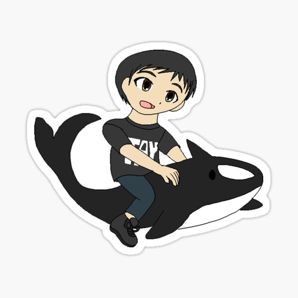 "TayNew Chibi set 4: Tay & Orca" Sticker by Kino-chan | Redbubble