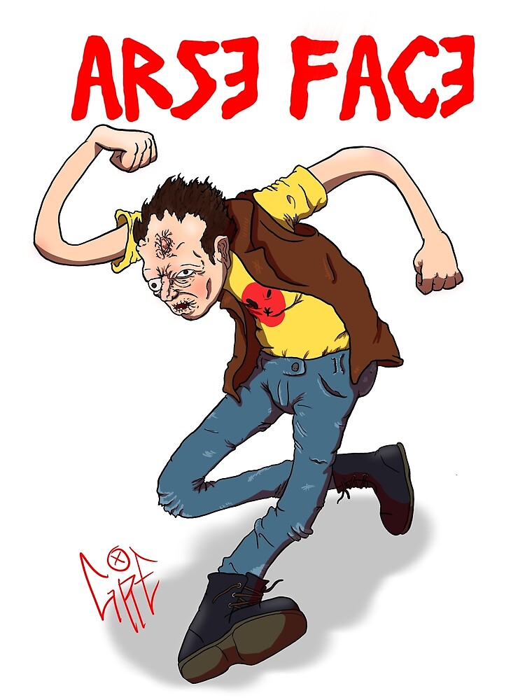 "Arseface moshing" Poster for Sale by Gorebag | Redbubble