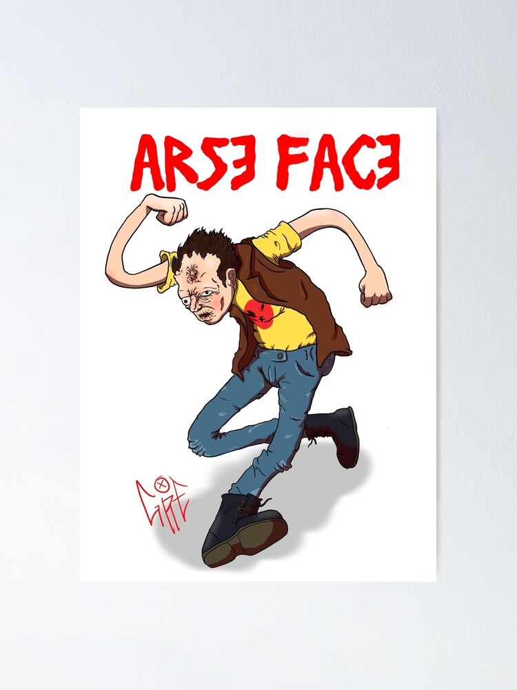 "Arseface moshing" Poster for Sale by Gorebag | Redbubble