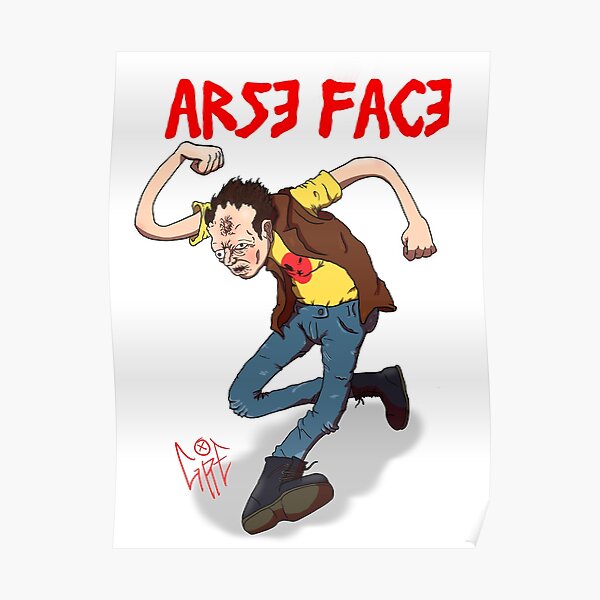 "Arseface moshing" Poster for Sale by Gorebag | Redbubble