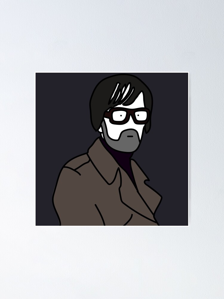 "jarvis cocker" Poster by badbanddrawing | Redbubble