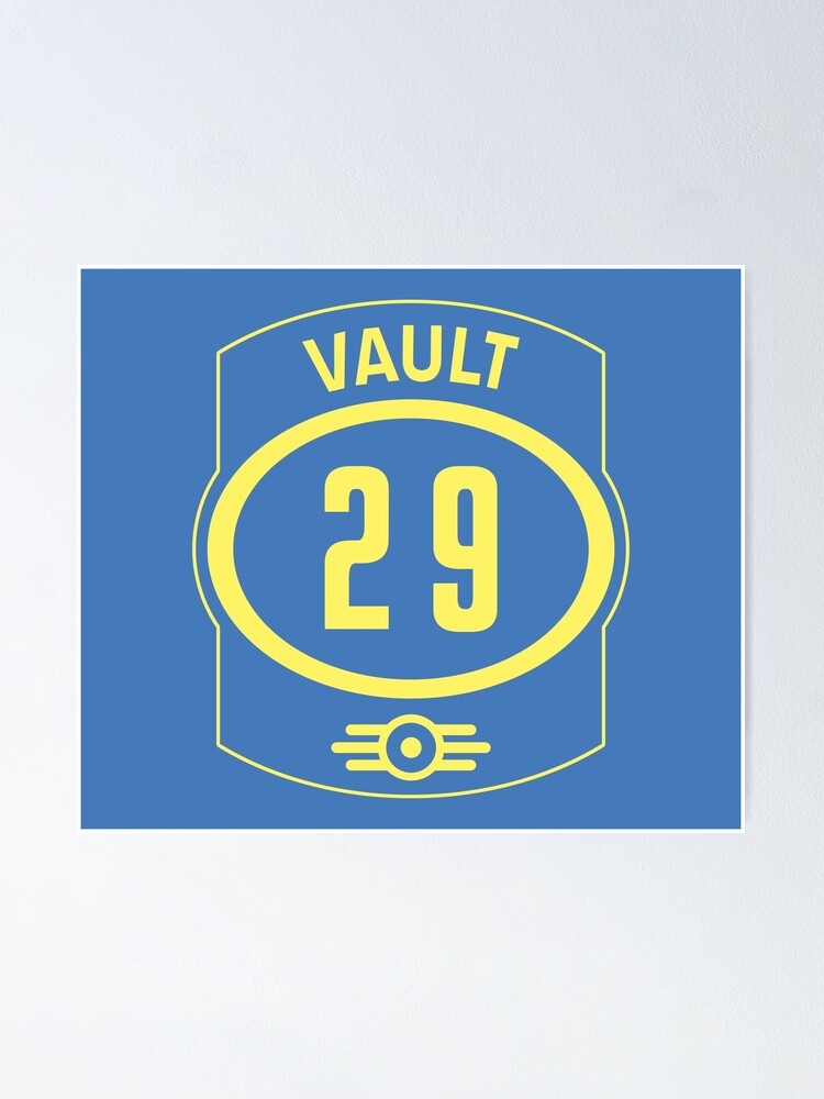 "Vault 29 - Fallout" Poster by AllTheDesigns | Redbubble