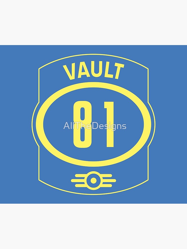 "Vault 81 - Fallout" Poster for Sale by AllTheDesigns | Redbubble