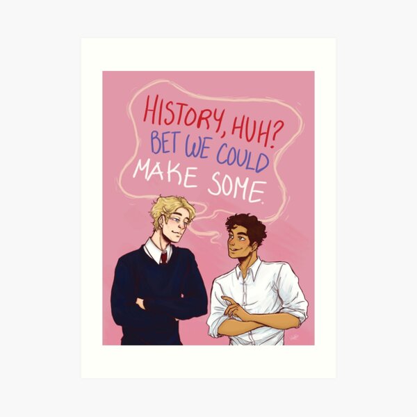 "History, huh? Speech Bubble " Art Print for Sale by spideychai | Redbubble