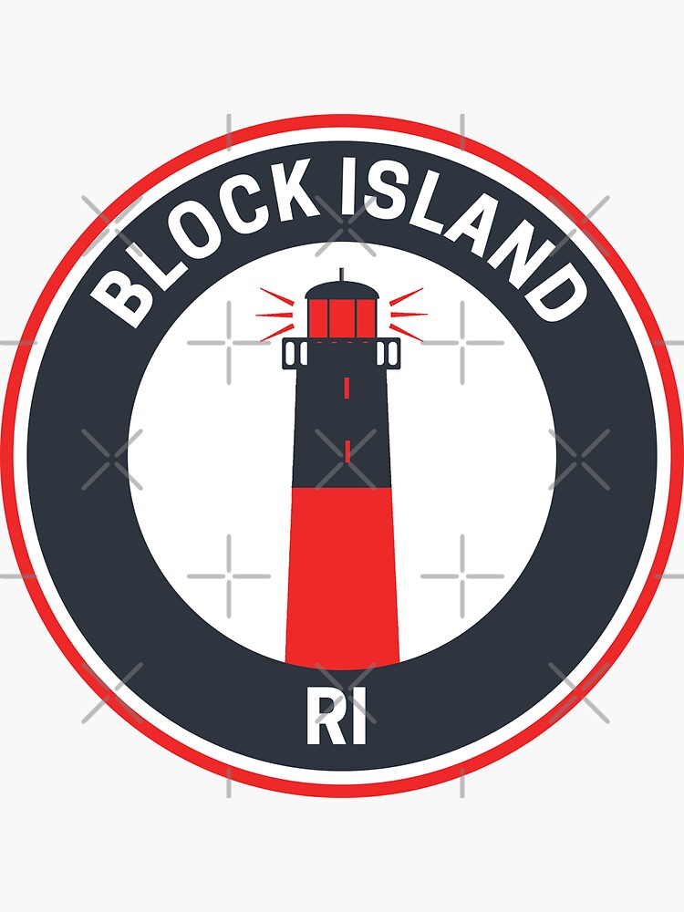 "Vintage Block Island Rhode Island" Sticker for Sale by fearcity ...