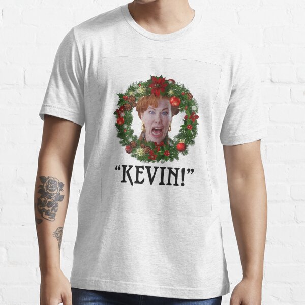 "Kevin Home Alone" T-shirt for Sale by monroeeribarne | Redbubble ...