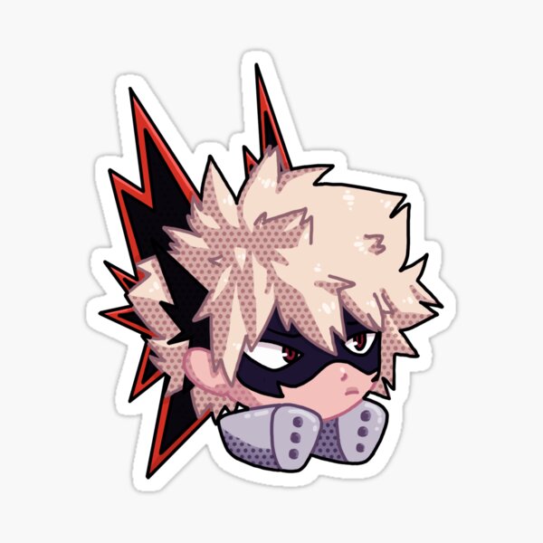 "Chibi katsuki bakugou" Sticker for Sale by Atomizer01 | Redbubble