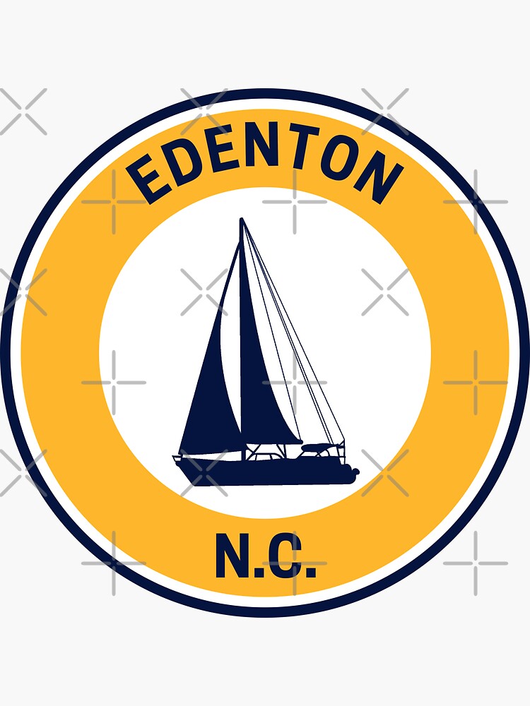 "Vintage Edenton North Carolina" Sticker for Sale by fearcity | Redbubble