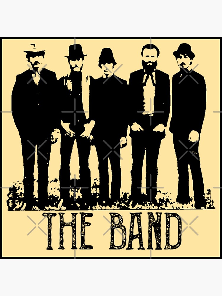 "The Band Vintage Retro Concert " Poster for Sale by threeampersands ...