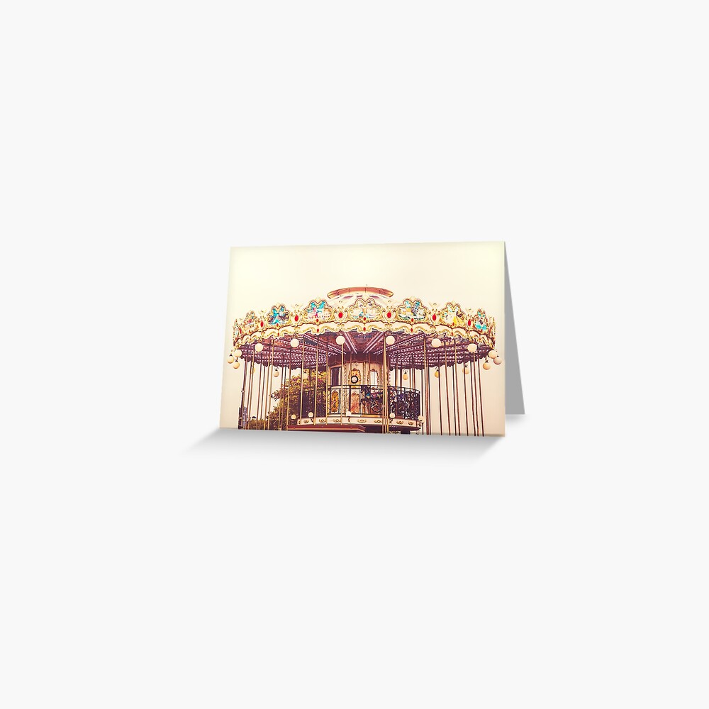 "Carousel" Greeting Card by MarieCarr | Redbubble