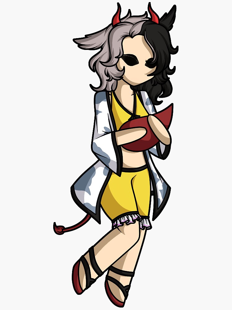 "Urumi Ushizaki Chibi" Sticker for Sale by DJ-Dusk | Redbubble