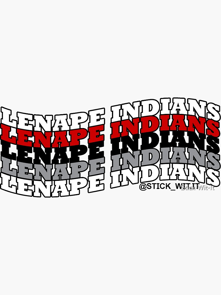 "Waves - Lenape" Sticker for Sale by Stick-Wit-It | Redbubble