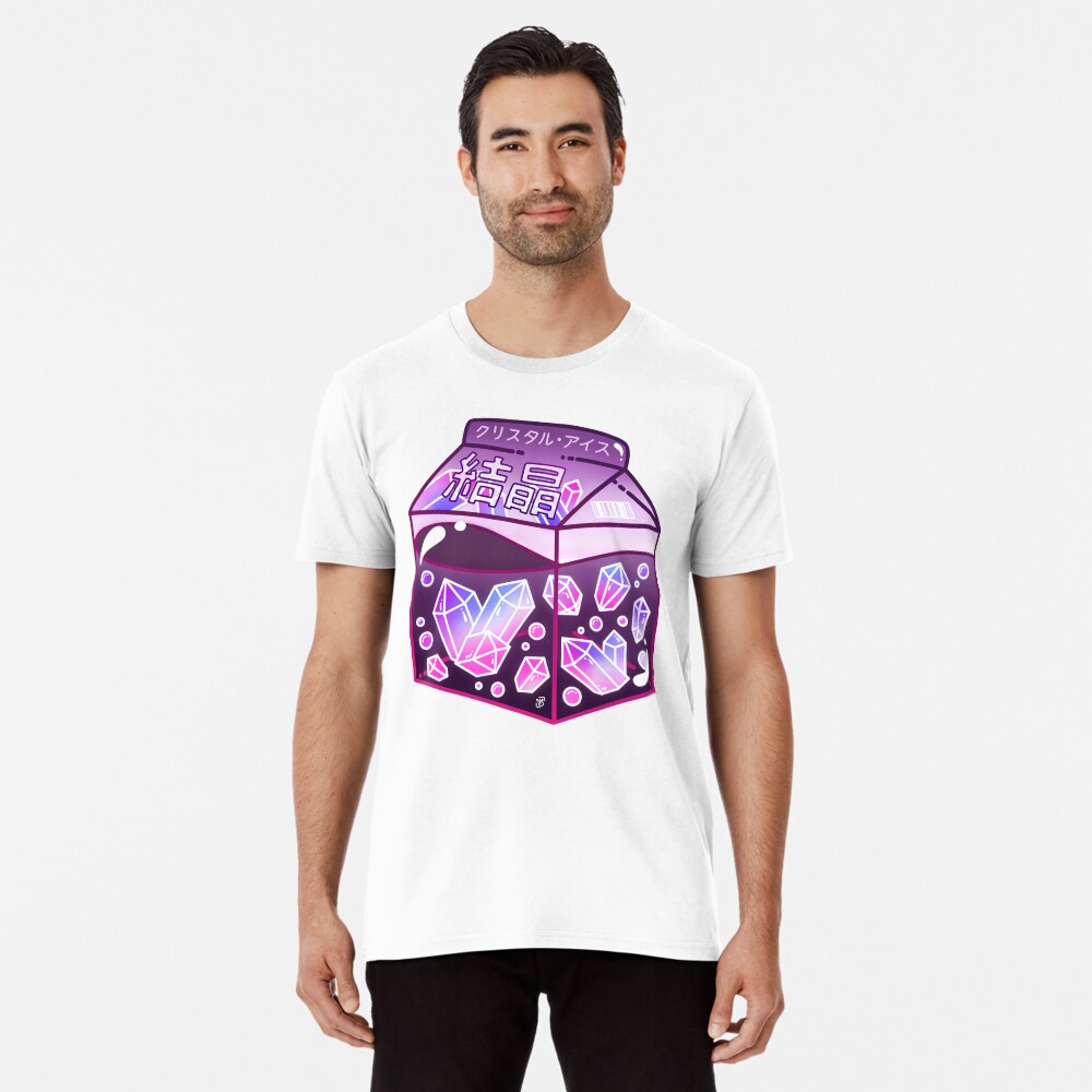 "Crystal Ice Milk Carton" Sticker for Sale by heysoleilart | Redbubble