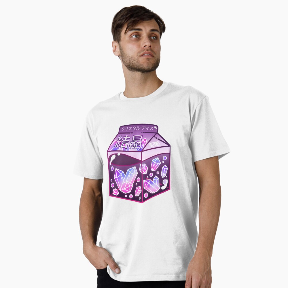 "Crystal Ice Milk Carton" Sticker for Sale by heysoleilart | Redbubble