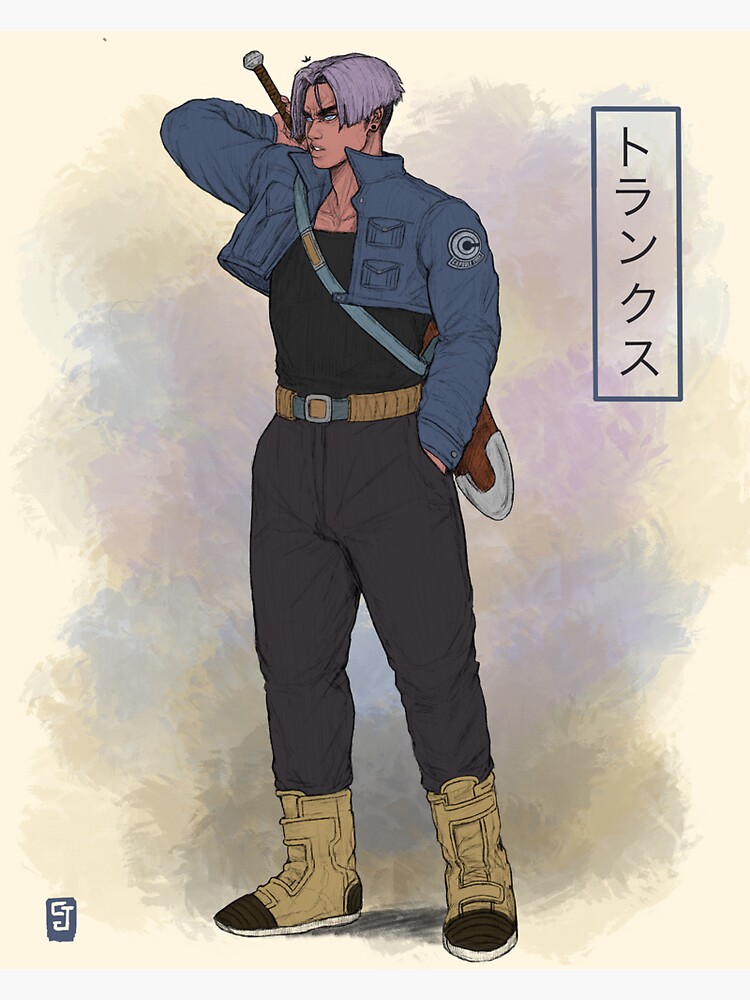 "Trunks" Sticker by Ceddy-Jo | Redbubble