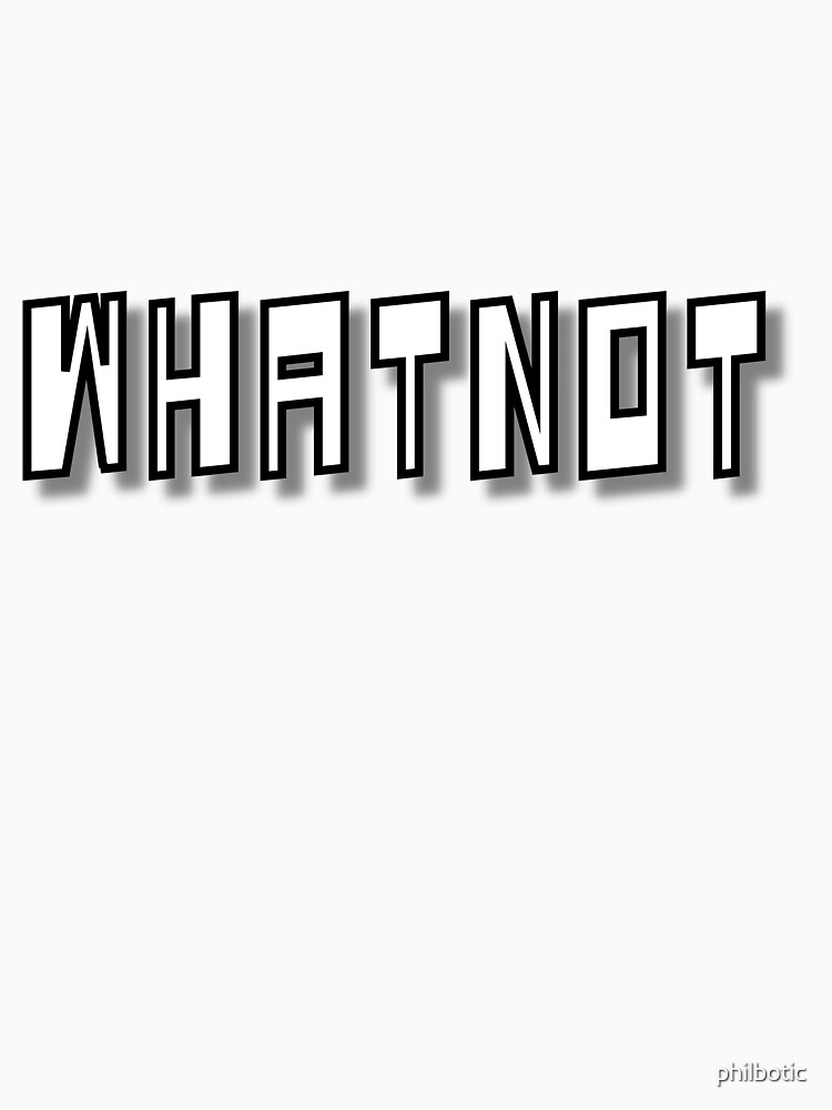 "Whatnot" Pullover Hoodie for Sale by philbotic | Redbubble