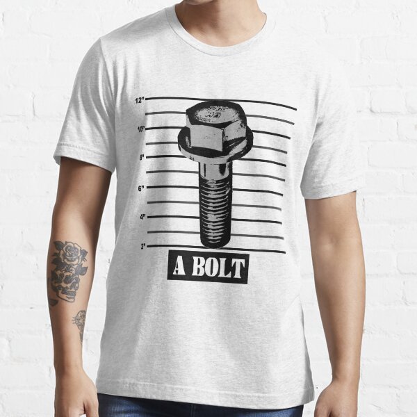 "A guilty Bolt " T-shirt for Sale by KISSmyBLAKarts | Redbubble | blak ...