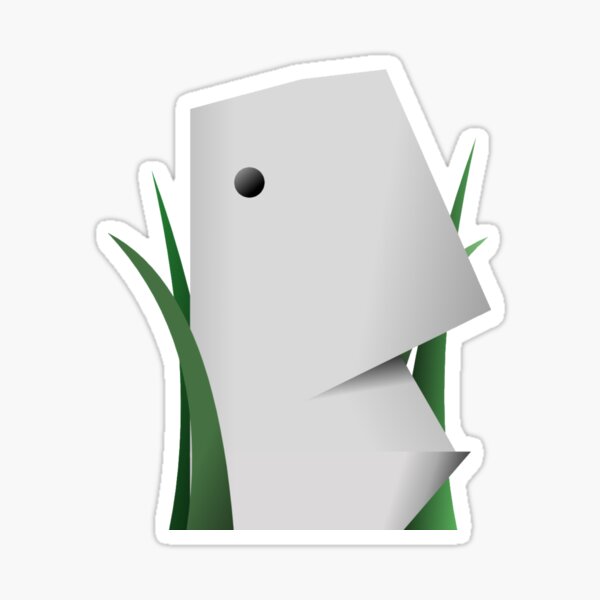 "Moai" Sticker by waumau | Redbubble