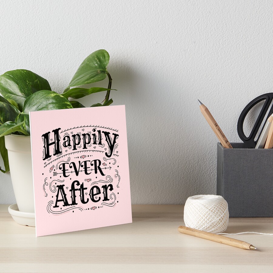 "Happily Ever After - Fairy Tale Art" Art Board Print by lemon-pepper ...