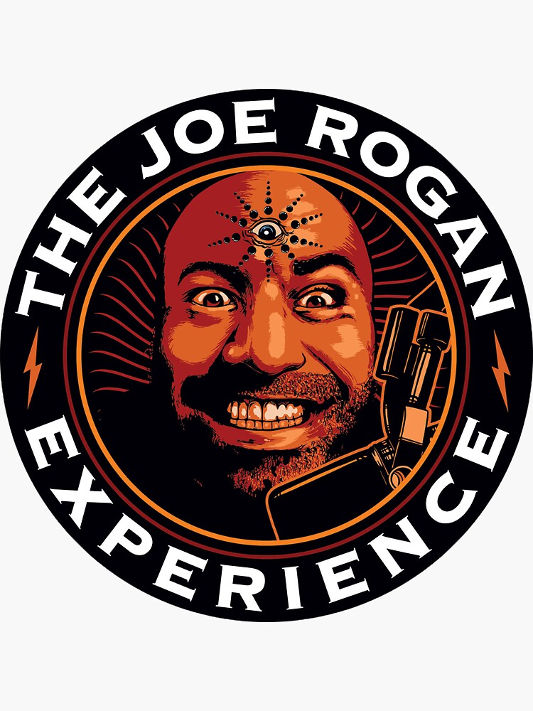 "JRE Stickers & More!" Sticker for Sale by vogt4ben | Redbubble
