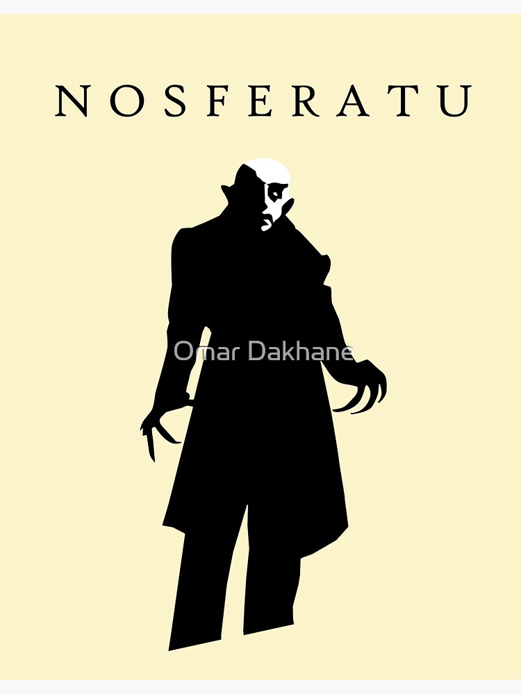 "Nosferatu" Sticker for Sale by OmarDakhane | Redbubble