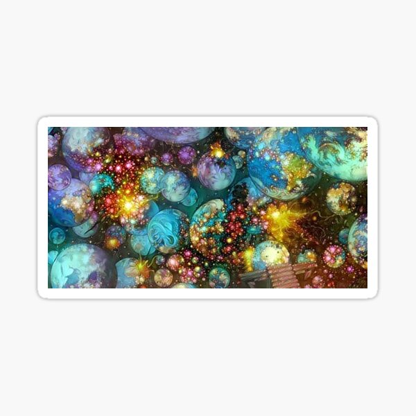 "Multiverse" Sticker for Sale by WOWchitect | Redbubble