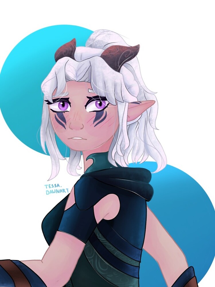 "Rayla's New look" iPhone Case for Sale by tessadawnart | Redbubble