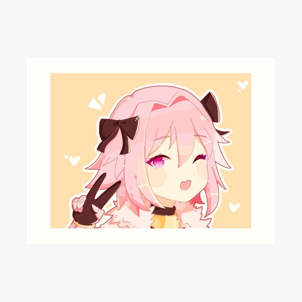 "Astolfo" Art Print by ToffiRabbit | Redbubble