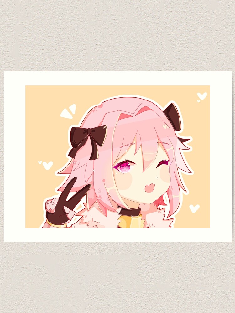 "Astolfo" Art Print by ToffiRabbit | Redbubble
