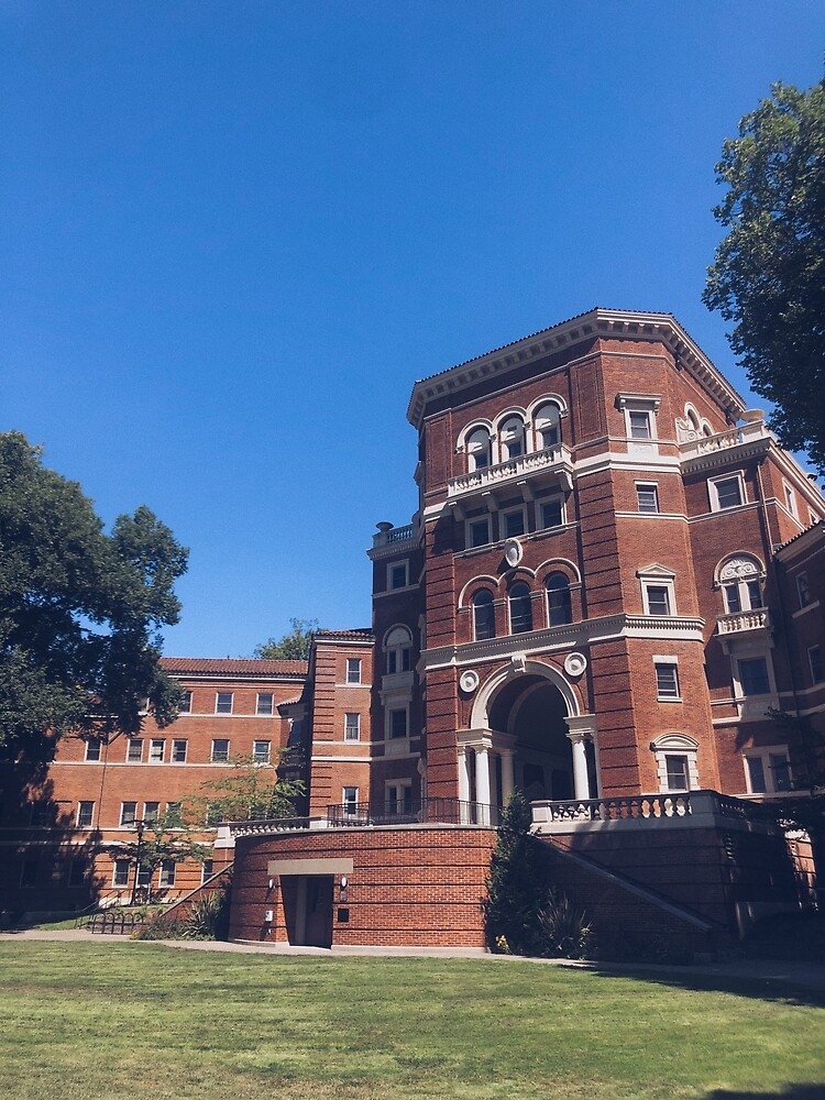 "Weatherford Hall" Poster by brookeruby1 | Redbubble