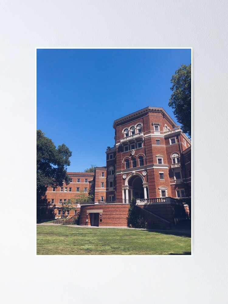 "Weatherford Hall" Poster by brookeruby1 | Redbubble
