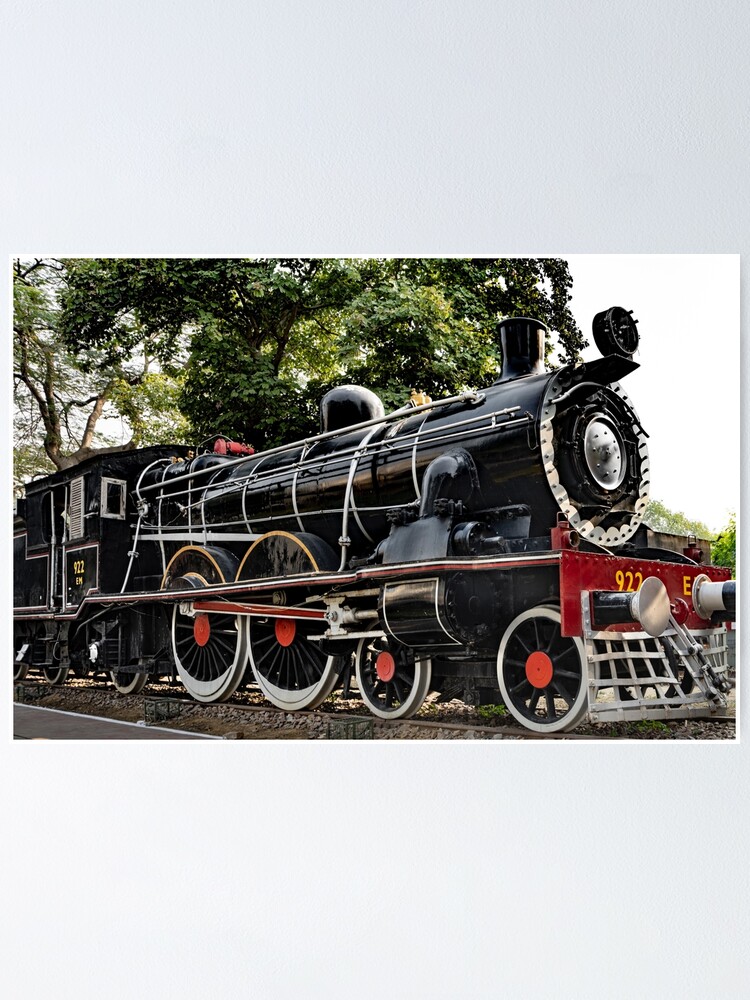 ""NWR Steam Locomotive No. 922 - New Delhi National Rail Museum, India ...