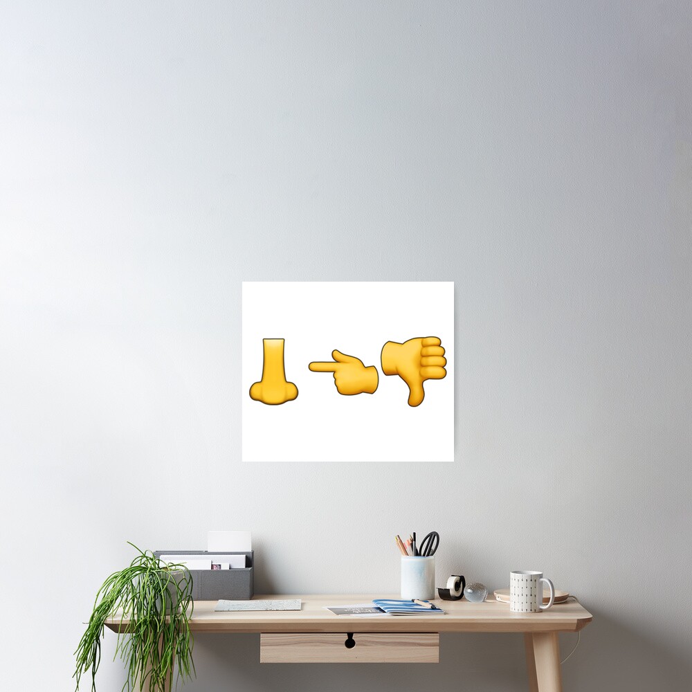 "Slatt Sign Meme Emoji" Poster for Sale by yoozy | Redbubble