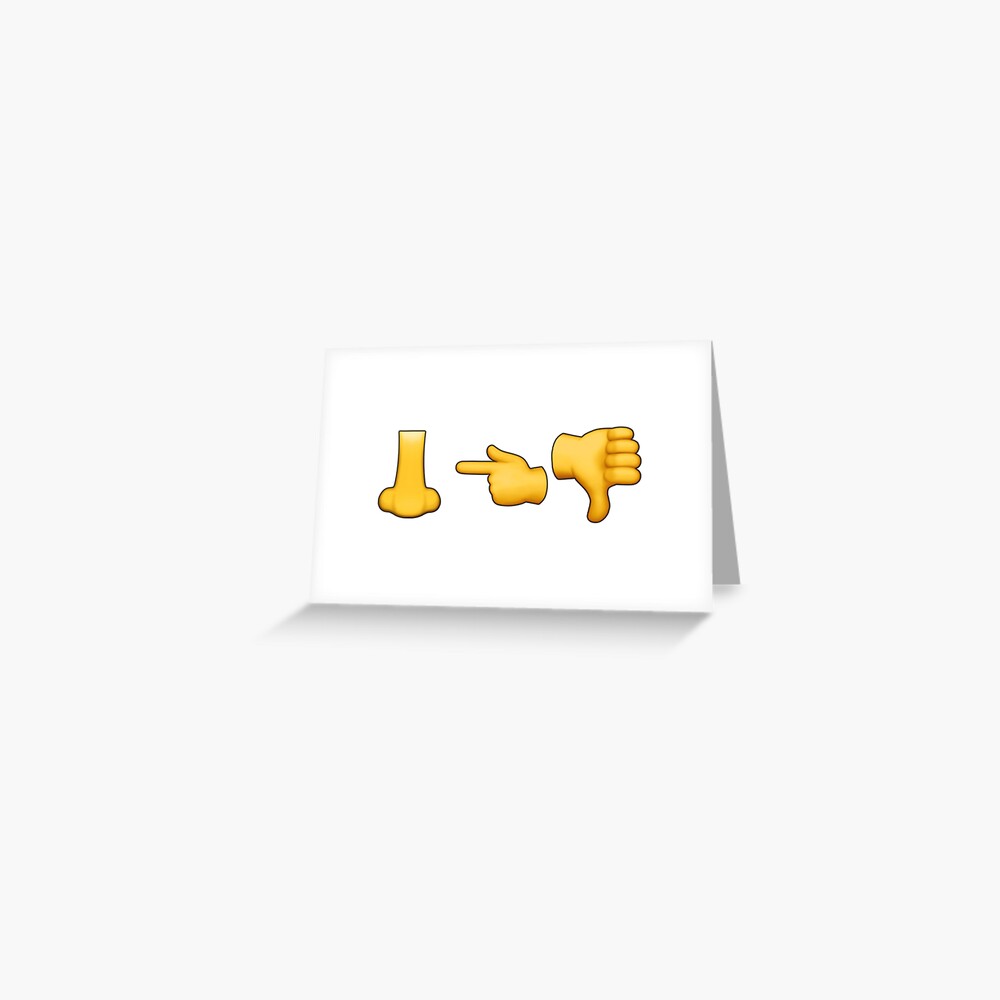 "Slatt Sign Meme Emoji" Greeting Card by yoozy | Redbubble