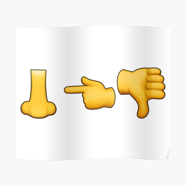 "Slatt Sign Meme Emoji" Poster for Sale by yoozy | Redbubble