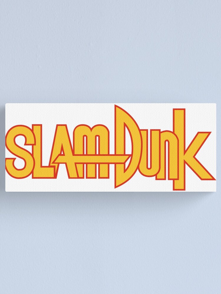 "Slam Dunk Logo (Classic)" Canvas Print for Sale by kagegfx | Redbubble