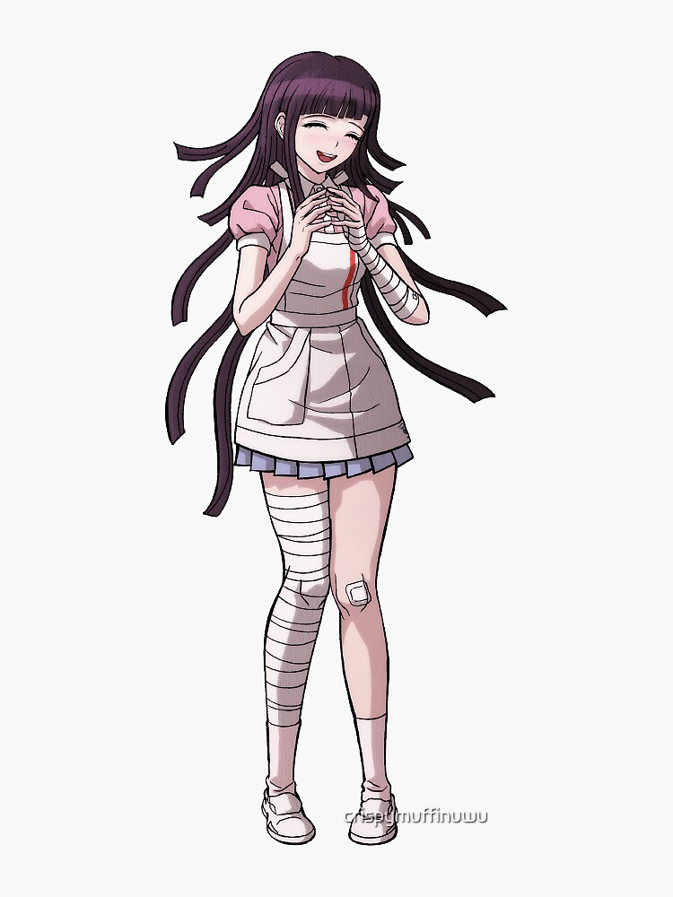 "mikan sticker!" Sticker for Sale by crispymuffinuwu | Redbubble