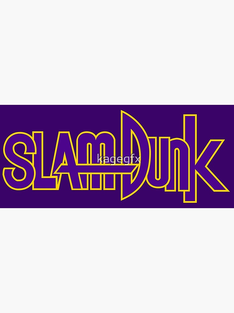 "Slam Dunk Logo (Kainan)" Canvas Print by kagegfx | Redbubble
