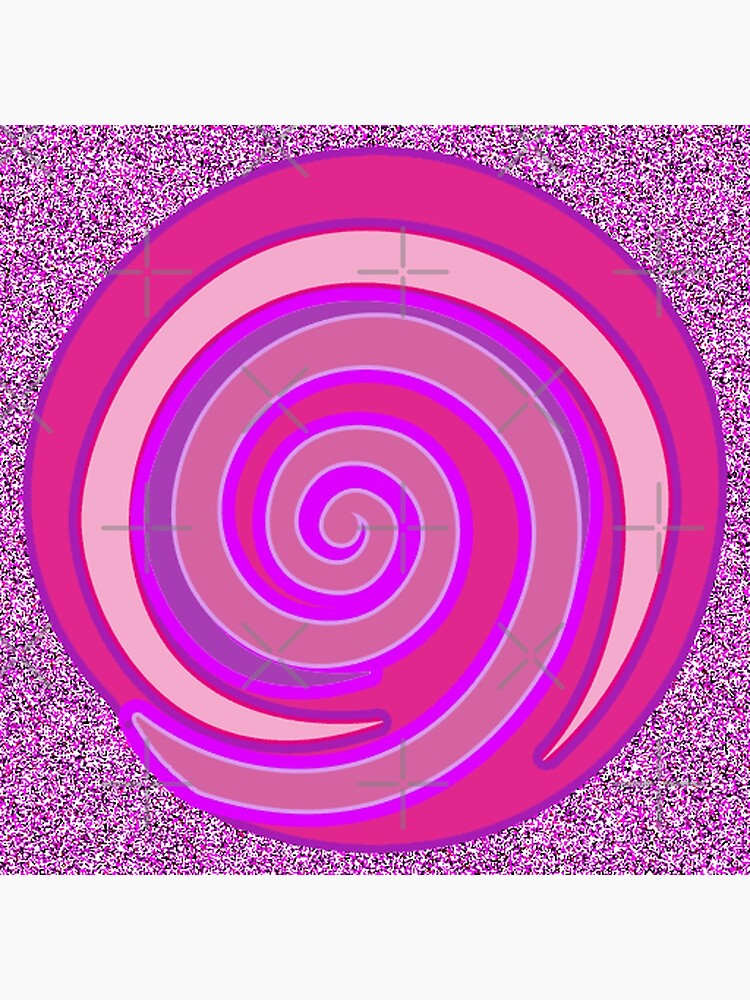 Lámina fotográfica «Espirales de color rosa y morado brillante» de ...