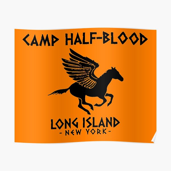 "Camp Half-Blood logo" Poster for Sale by redcharparker | Redbubble