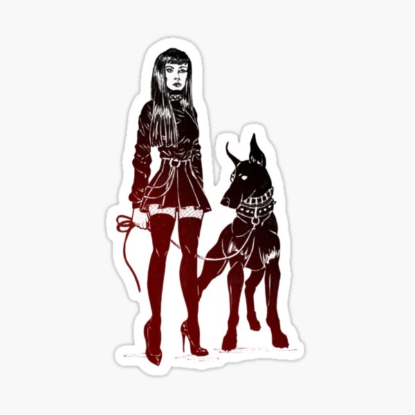 "Sekhmet" Sticker by mistysteel | Redbubble