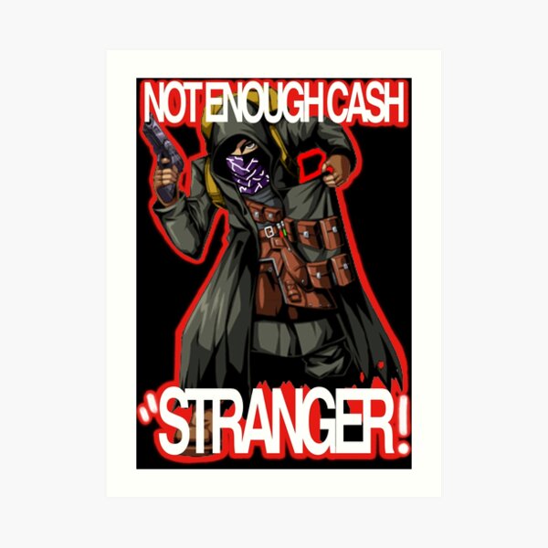 "Resident Evil 4 Merchant (Quotes # 1) (Red OutLine)" Art Print for ...