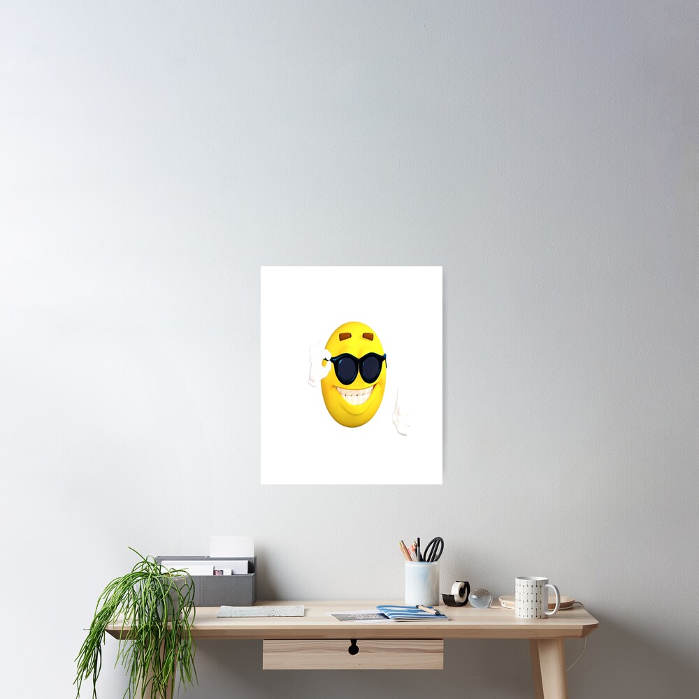 "OK Boomer Smiley Face Emoji" Poster by obviouslogic | Redbubble