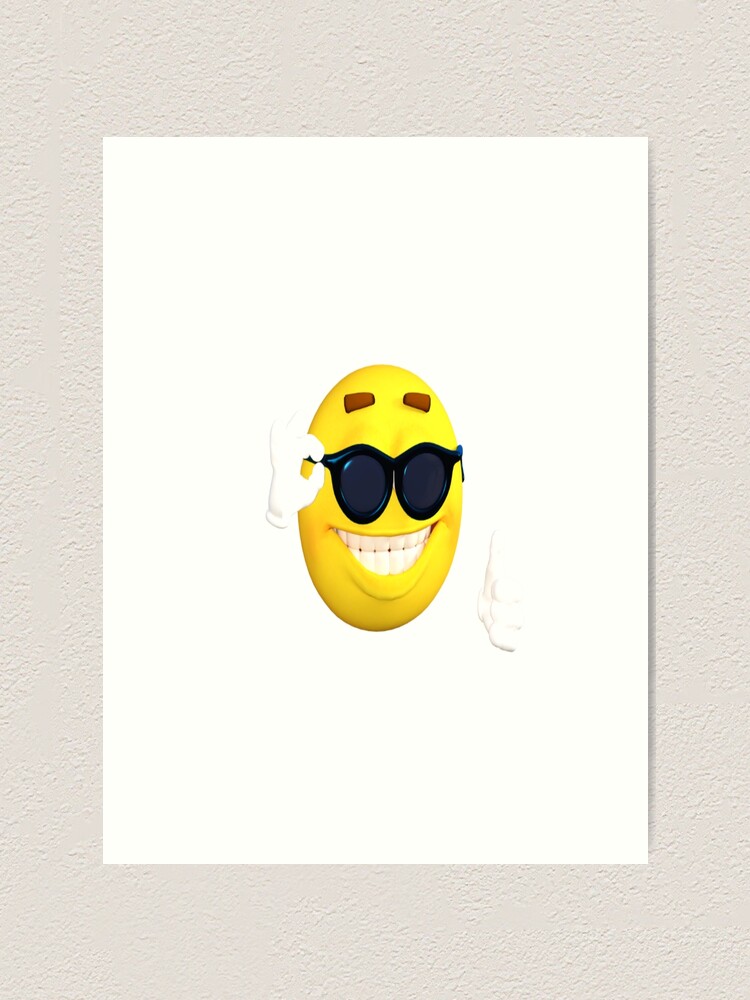 "OK Boomer Smiley Face Emoji" Art Print for Sale by obviouslogic ...