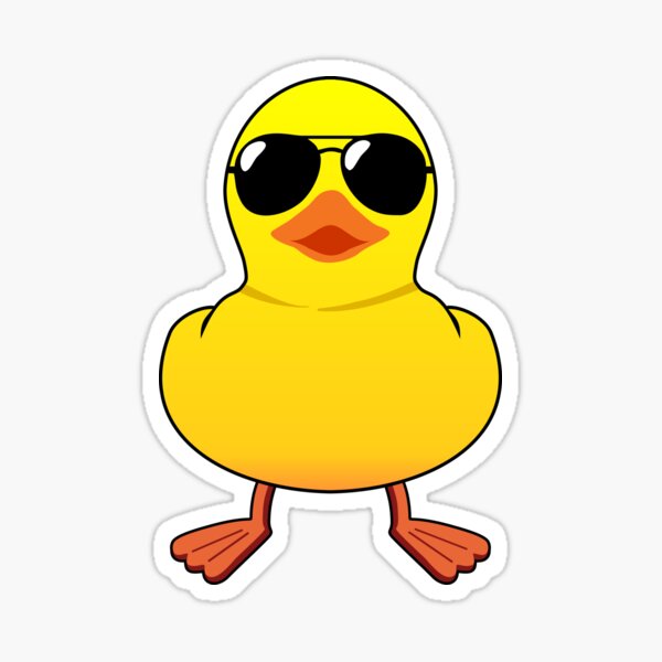 " Rubber Duck" Sticker for Sale by BigTime | Redbubble