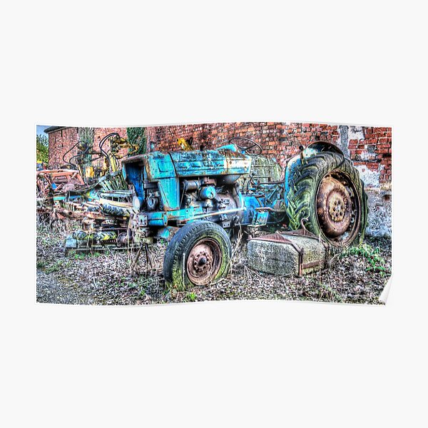 Ford Tractor Posters | Redbubble