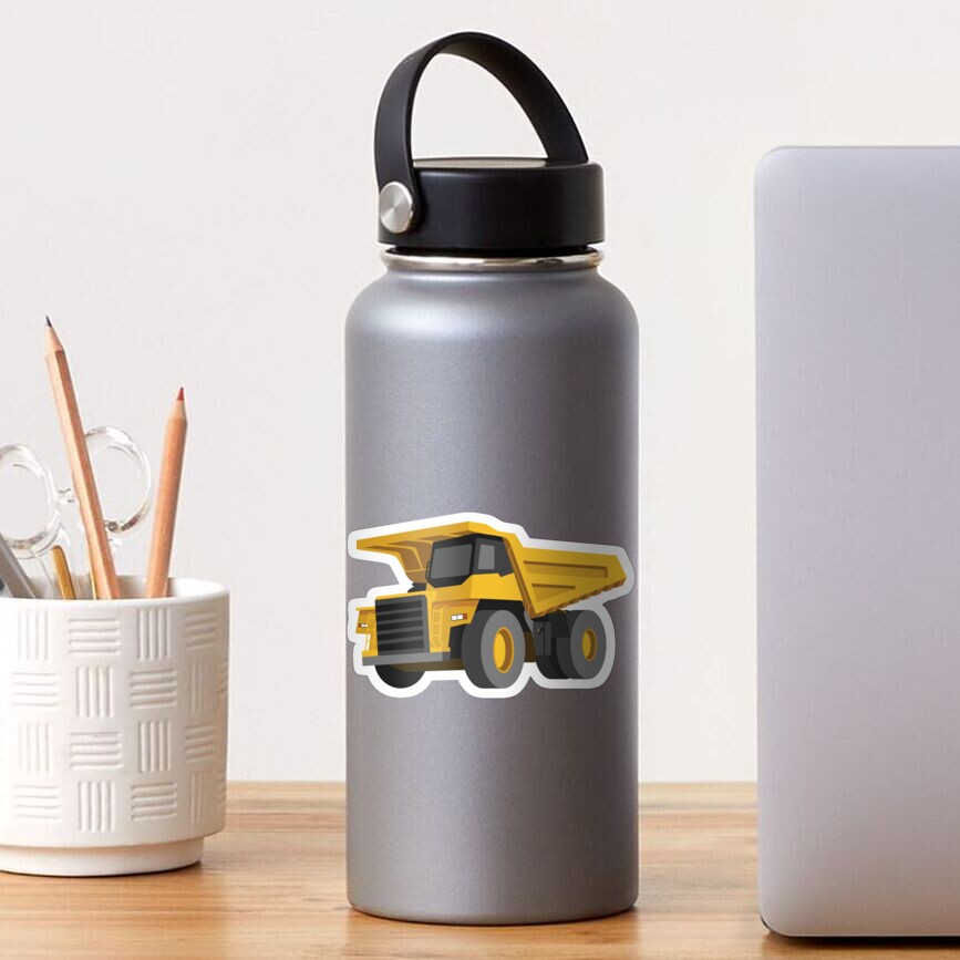 "Dump Truck Design" Sticker by RottenBoot22 | Redbubble