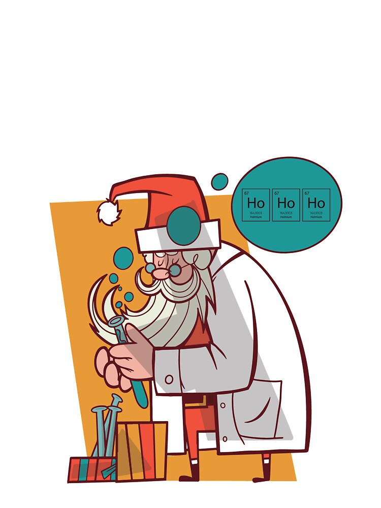 "santa scientist " Kids T-Shirt by pirminio | Redbubble